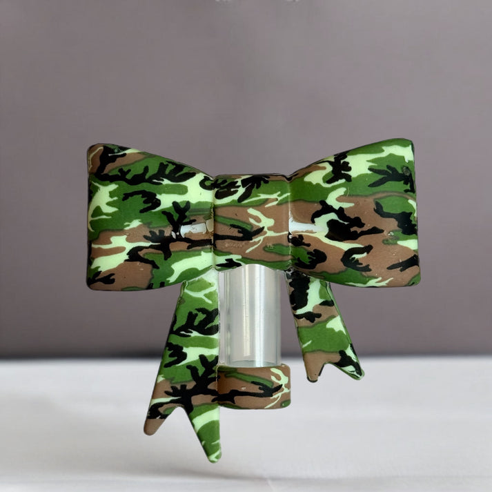 Stanley Deadly Damask Camo 3D Bow Straw Topper | Halloween 2025 ...