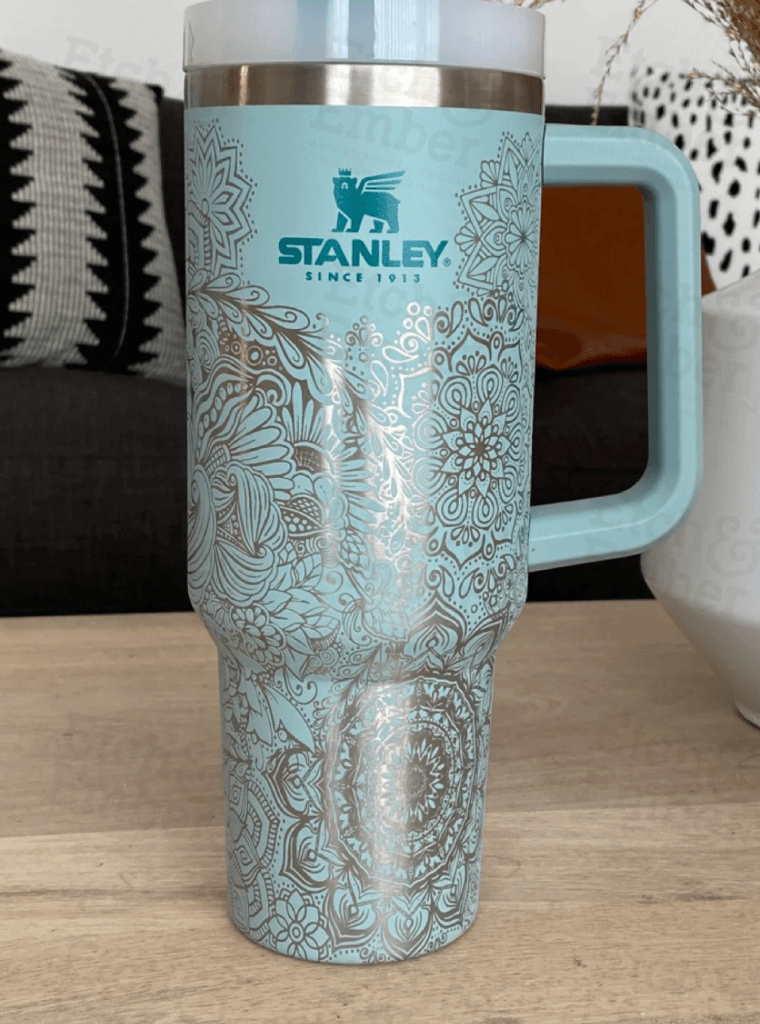 Stanley Engraving using YOUR CUP – Etch and Ember